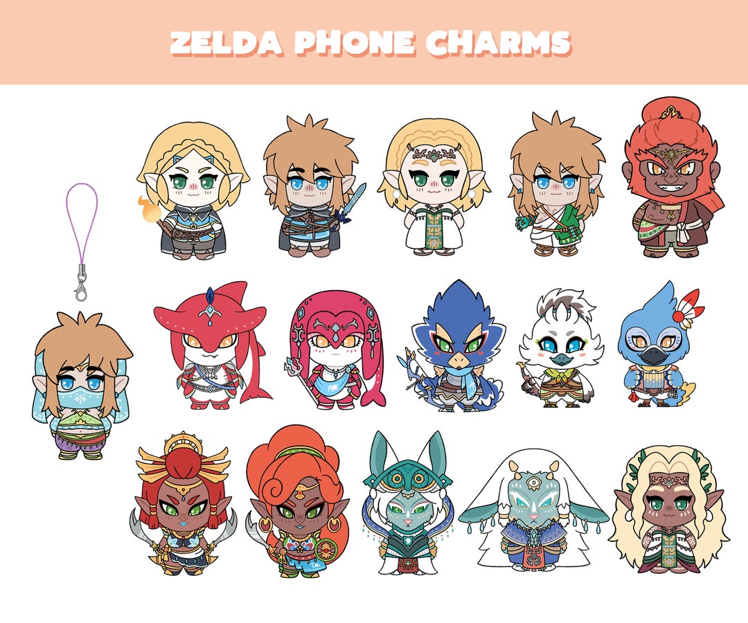 Zelda phone charms IN STOCK - Etsy España