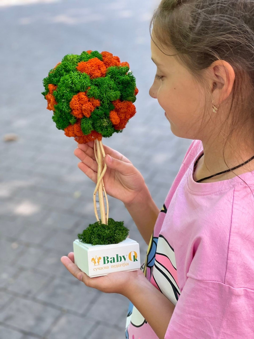 Mother's Day Special: Moss Topiary Bonsai Finger Decor - Whimsical ...