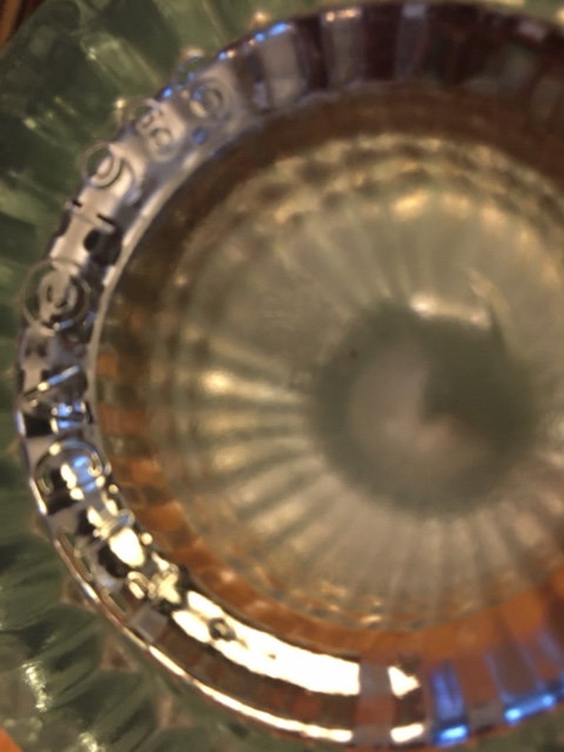 Vintage F.T.D.A. 1986 Crystal Glass Vase - Etsy