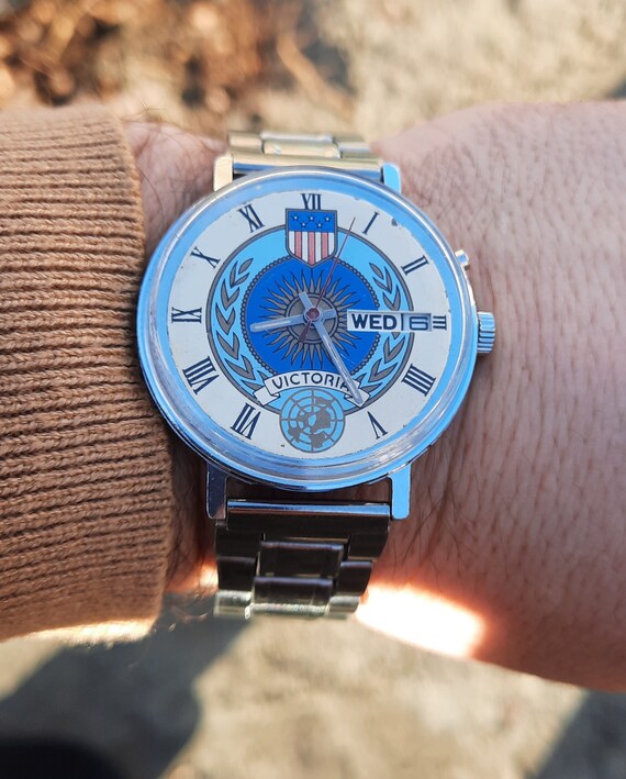 Rare vintage Soviet watches SLAVA VICTORIA, men's mec… - Gem