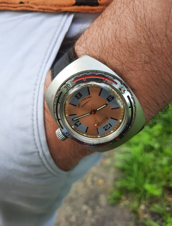 Soviet diving watches "WOSTOK" Amphibia, Military wat… - Gem