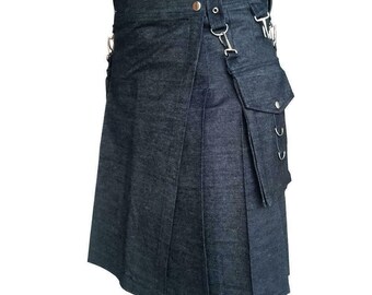 SALE SALE Active Men Khaki Utility Kilt Fashion Kilt - Etsy