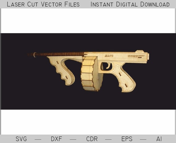 cnc cut files Instant download cnc pattern Stand for a pistol.Laser cut ...