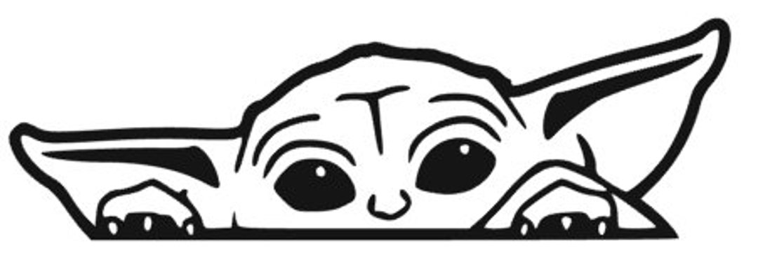 The Child Disney Vinyl Decal - Etsy