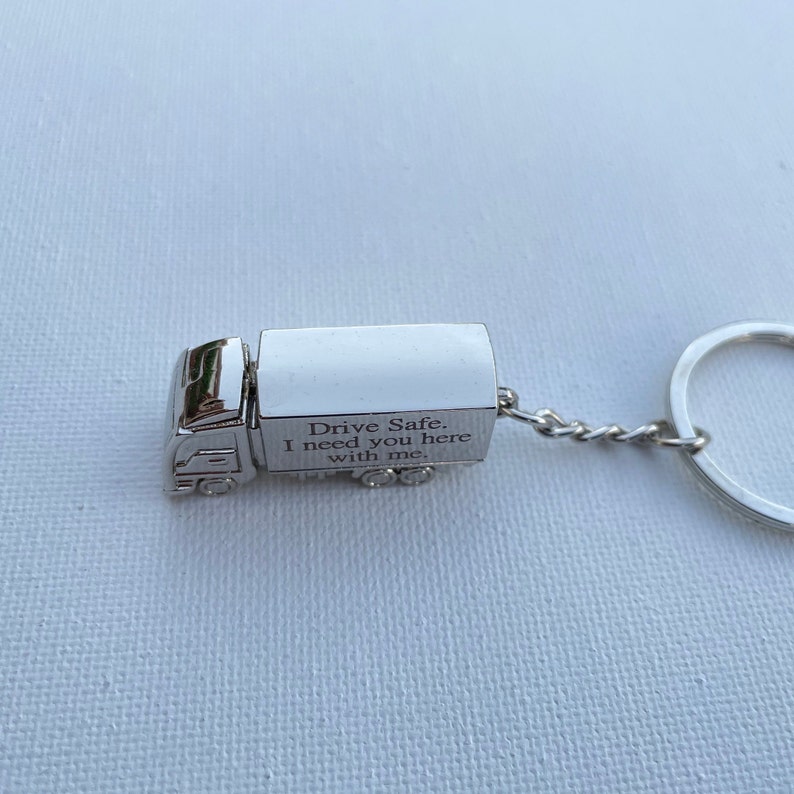 Customized Truck Keychain Drive Safe Keychain Custom Truck - Etsy