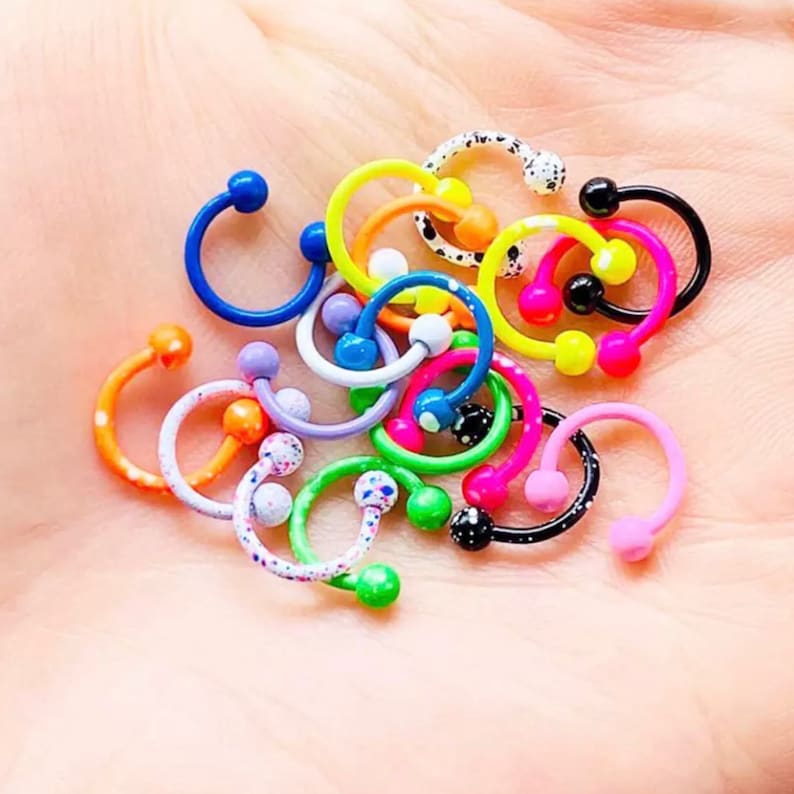 Nose Rings (3 Pieces) - Etsy