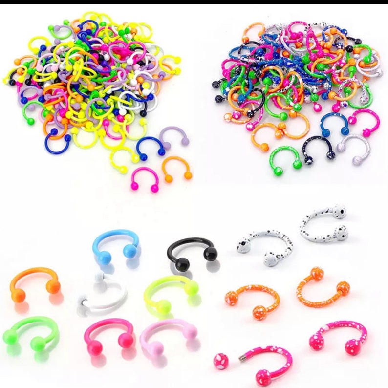 Nose Rings (3 Pieces) - Etsy