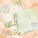 Koala Baby Digital Paper Background Mint Green Printable - Etsy