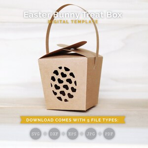 Take-out Box Template SVG, Gift Box SVG, Party Favor, Basket Template ...