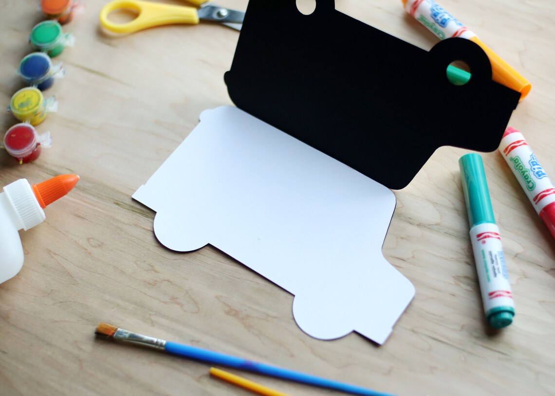 School Bus Card Template Birthday Gift Idea for Teachers - Etsy