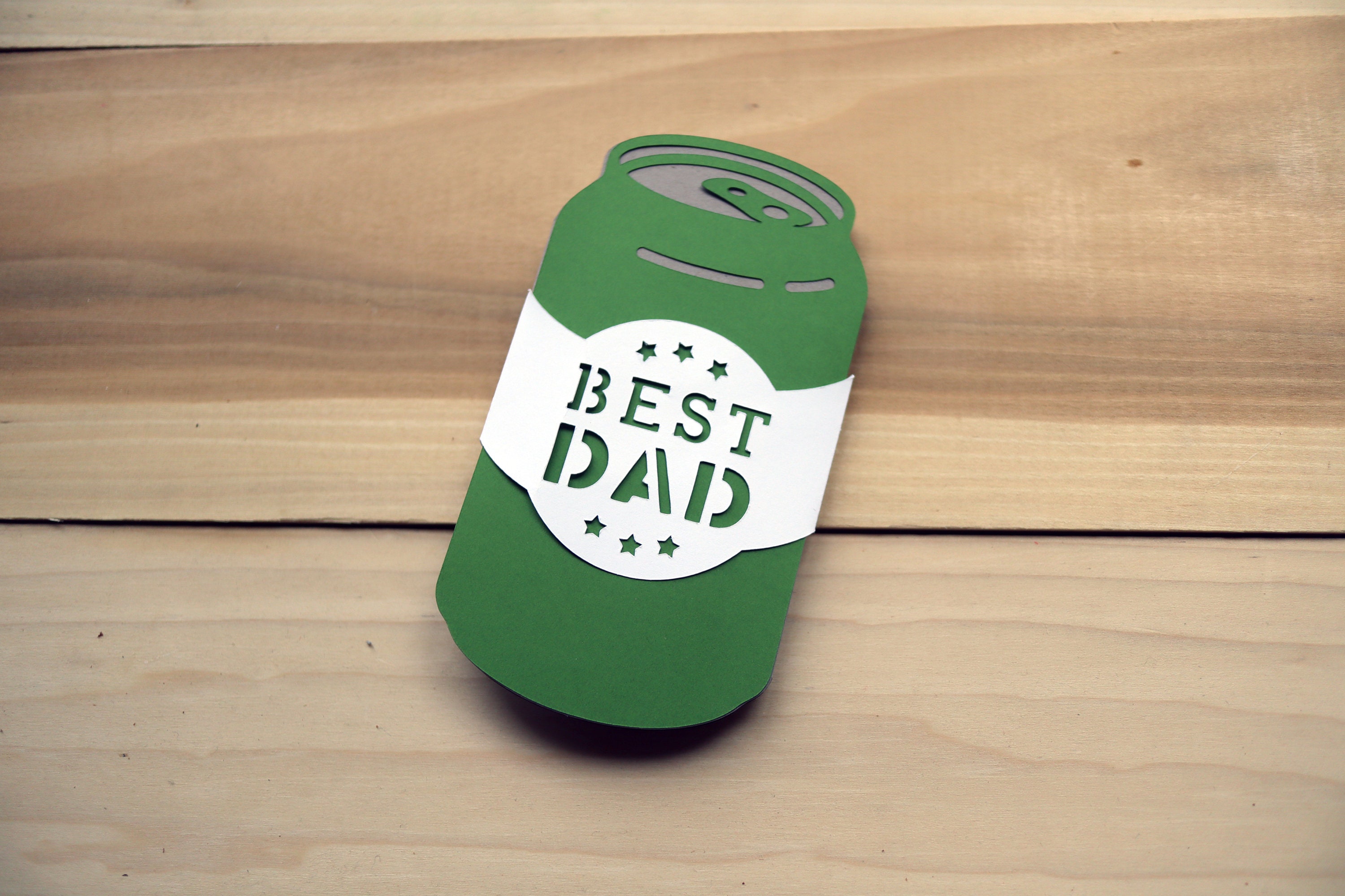 Beer Gift Card Tri-fold Envelope Template Soda Can Drink - Etsy