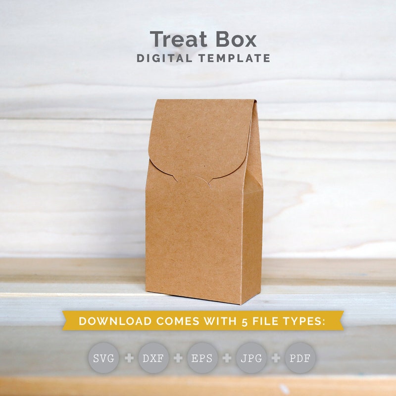 Treat Box Svg - Etsy