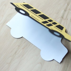 School Bus Card Template, Birthday Gift Idea for Teachers, School ...