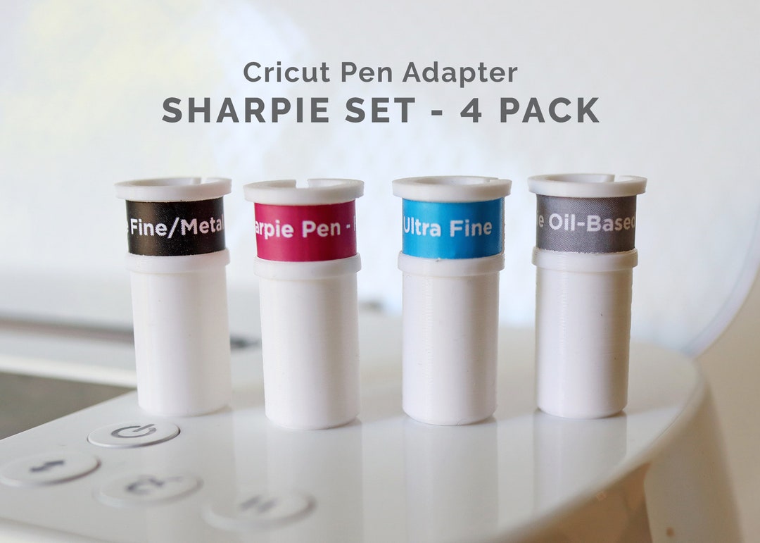 Sharpie 4 Pack Adapter Set Cricut Pen/marker Adapter for Explore Air ...