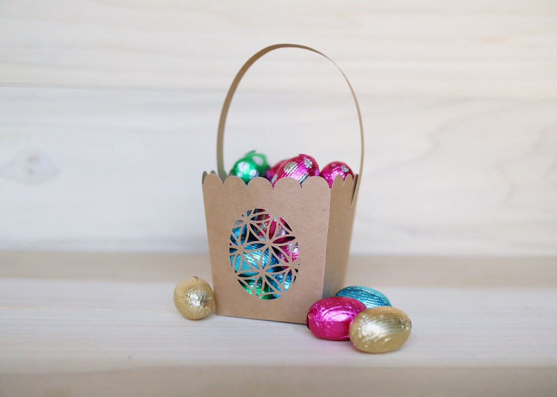 Easter Egg Box Templates SVG Gift Box SVG Party Favor | Etsy