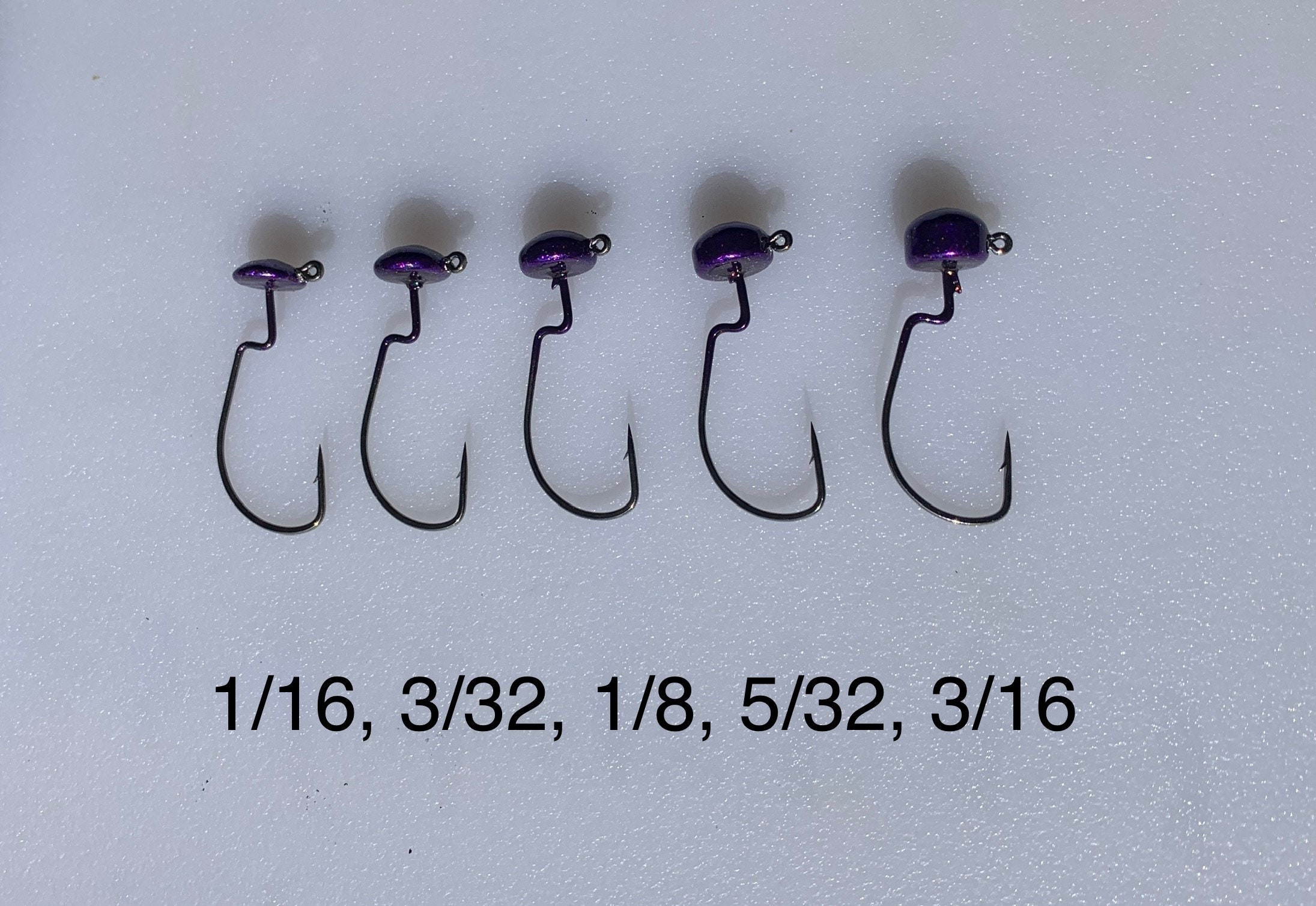 Grim Weedless NED Head - Bruised Gill - Etsy