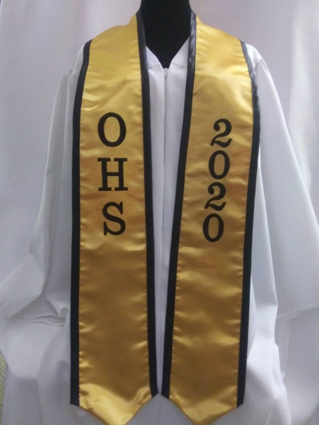 A Custom Graduation Sash and Stoles, Graduation Gifts, Satin Grad ...