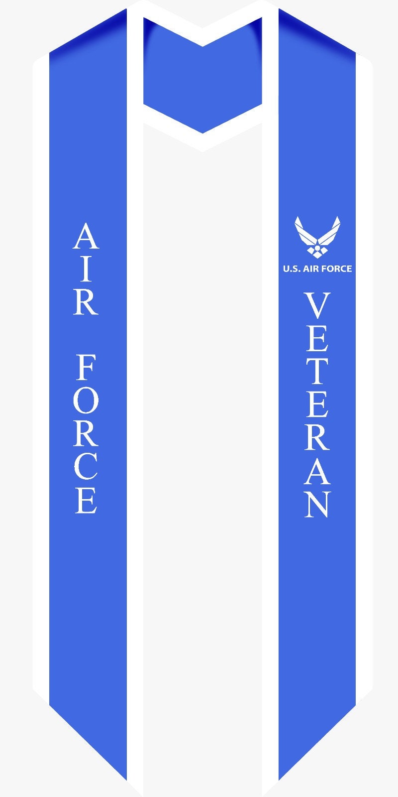 Custom Air Force Veteran Grad Stole: Personalized Graduation Sash - Etsy