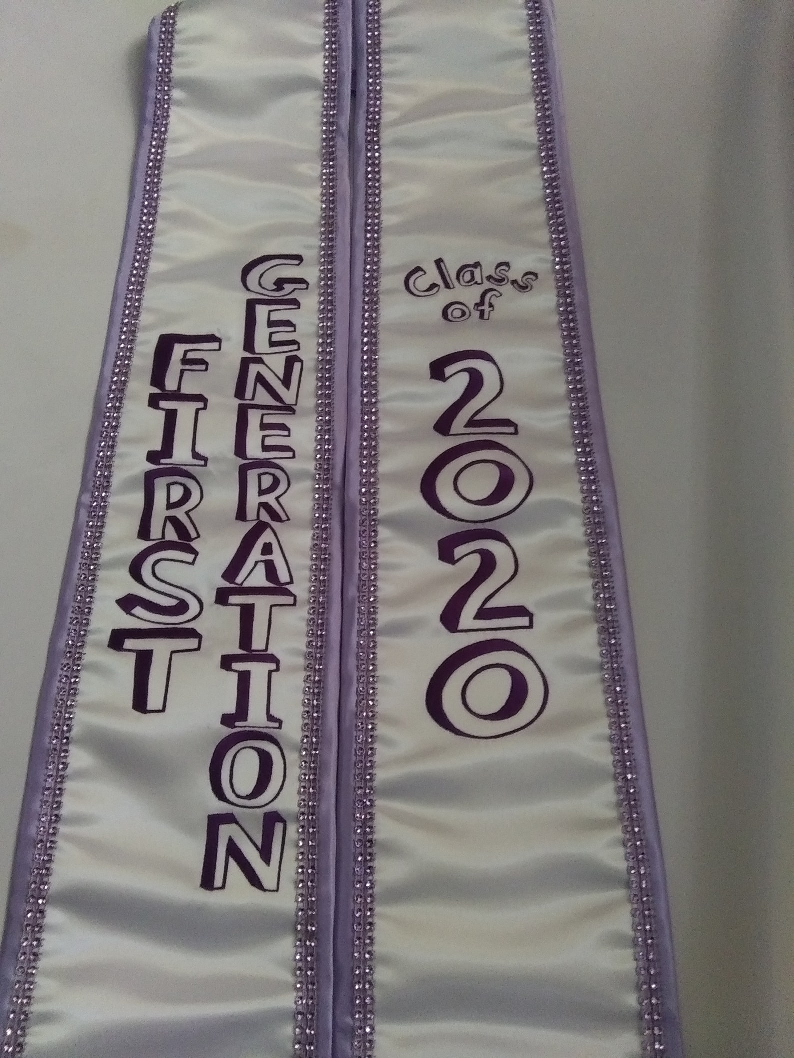 Grad Stole Grad Sash Custom Grad Stole | Etsy