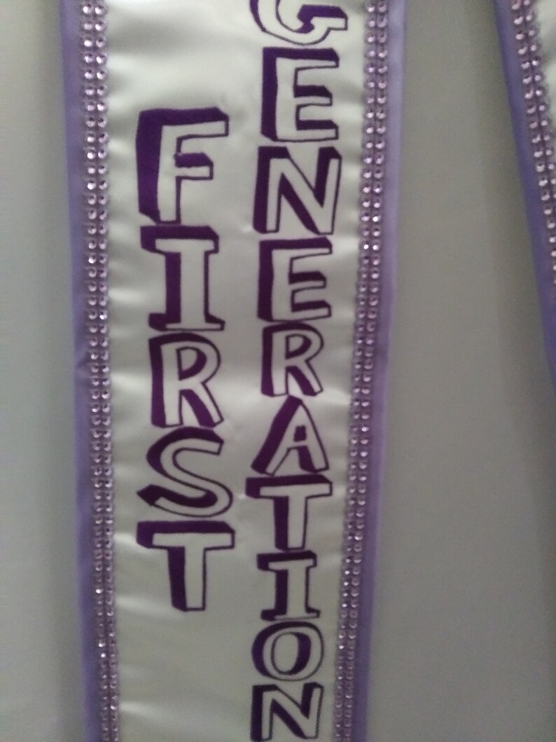 Grad Stole Grad Sash Custom Grad Stole | Etsy