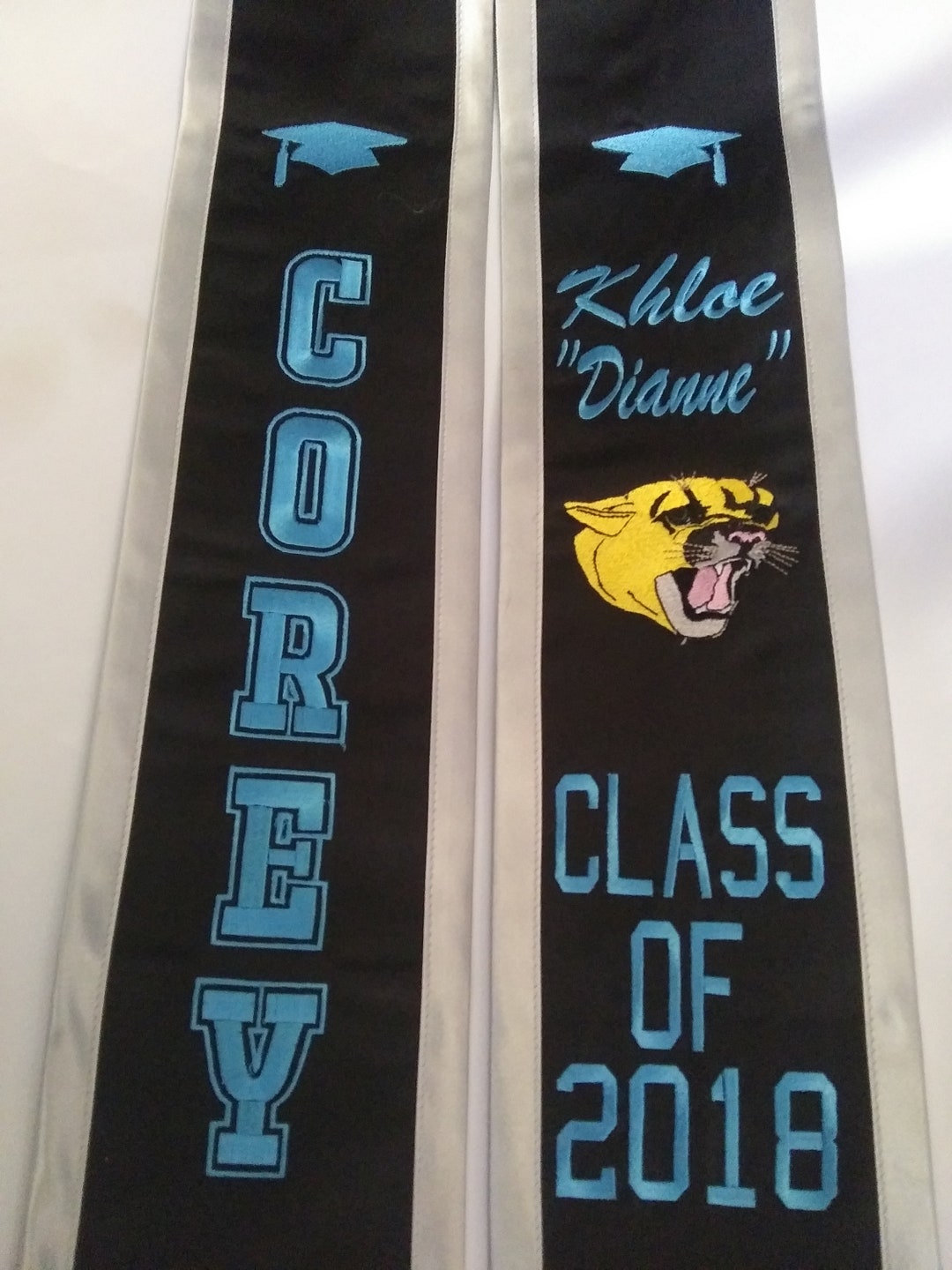 Grad Stole Grad Sash Custom Grad Stole - Etsy