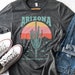 Vintage Arizona Desert Cactus Heather Gray Grand Canyon Unisex T-shirt ...