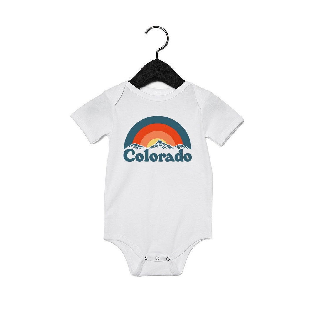 Colorado Mountain Baby Short Sleeve Onesie - Etsy