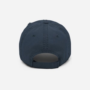 Distressed Colorado Mountain Vintage Retro Embroidered Navy Blue Dad ...