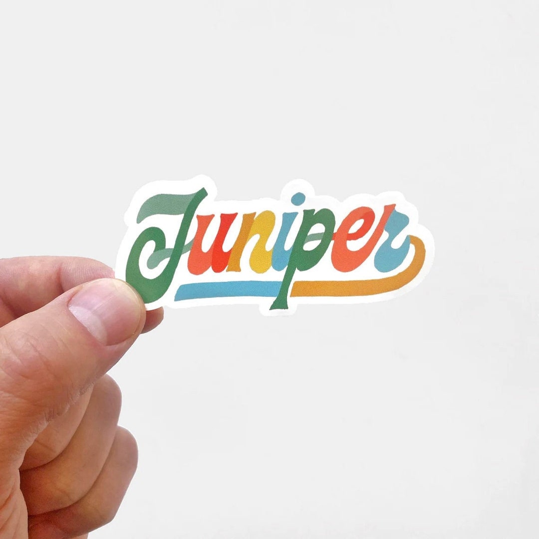 Juniper Sticker - Etsy