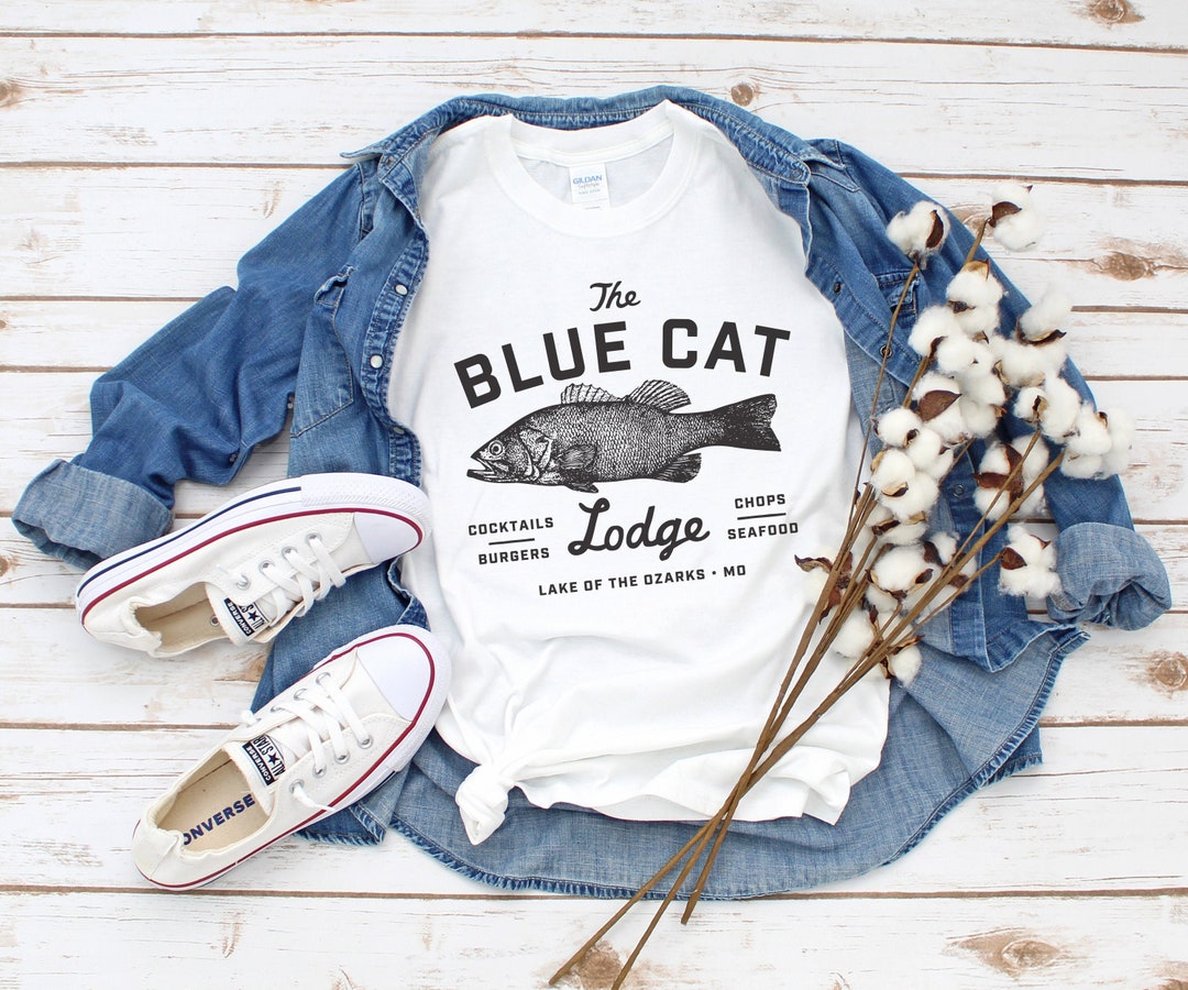 Ozark Blue Cat Lodge T-shirt Classic Unisex Missouri Tee - Etsy