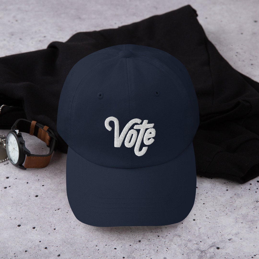 Vote Embroidered Hat - Etsy