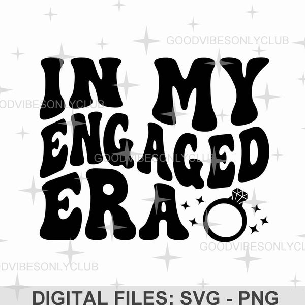 Engaged Svg - Etsy