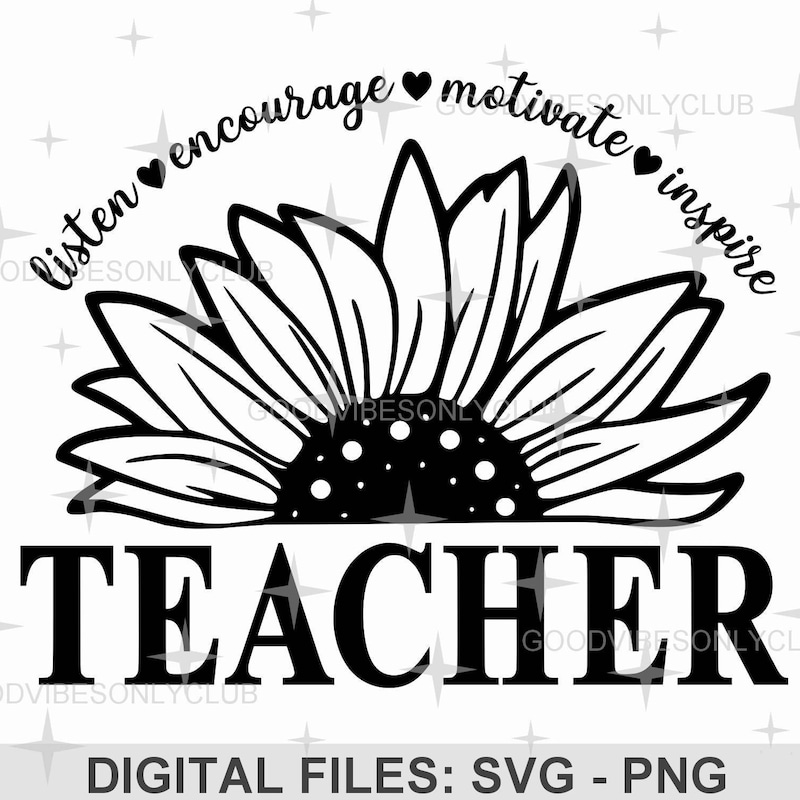 Teacher Svg - Etsy