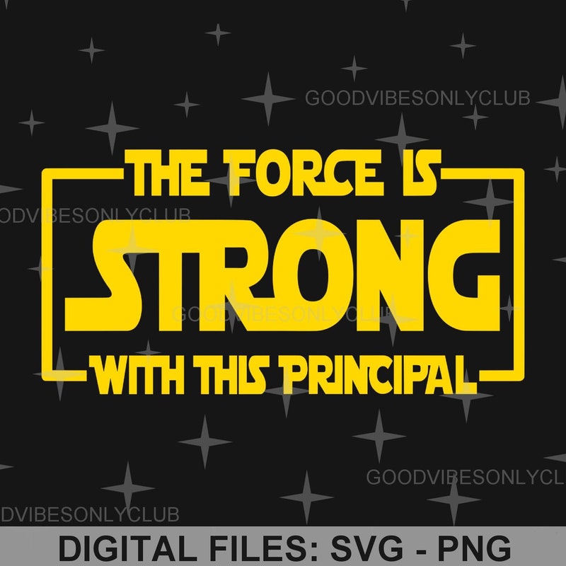 The Force is Strong With This One Svg - Etsy