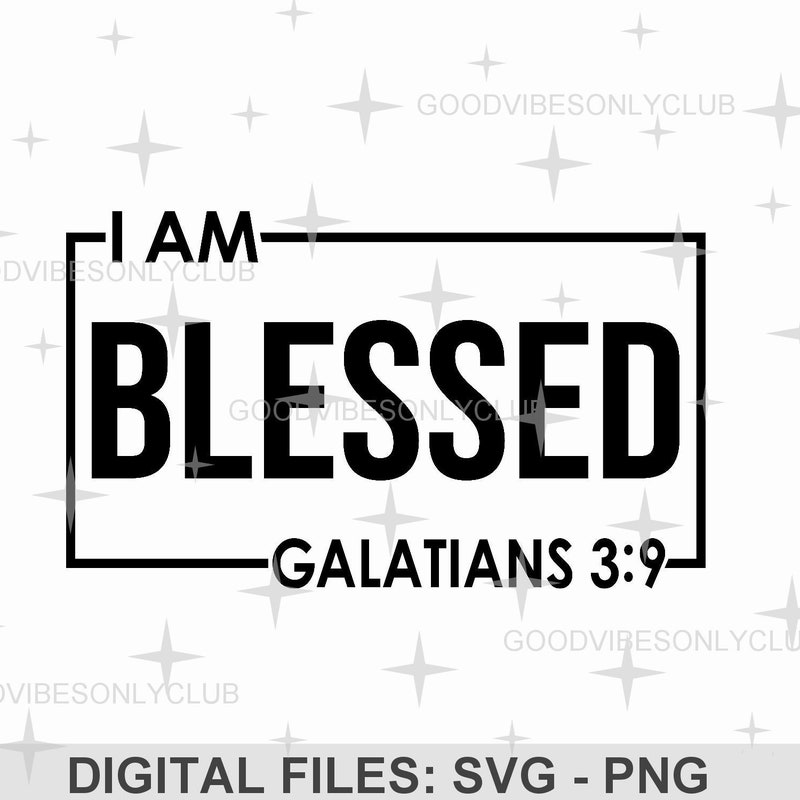Blessed Svg - Etsy