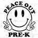 Peace Out Pre-k SVG, Last Day of School SVG, School Shirt SVG ...