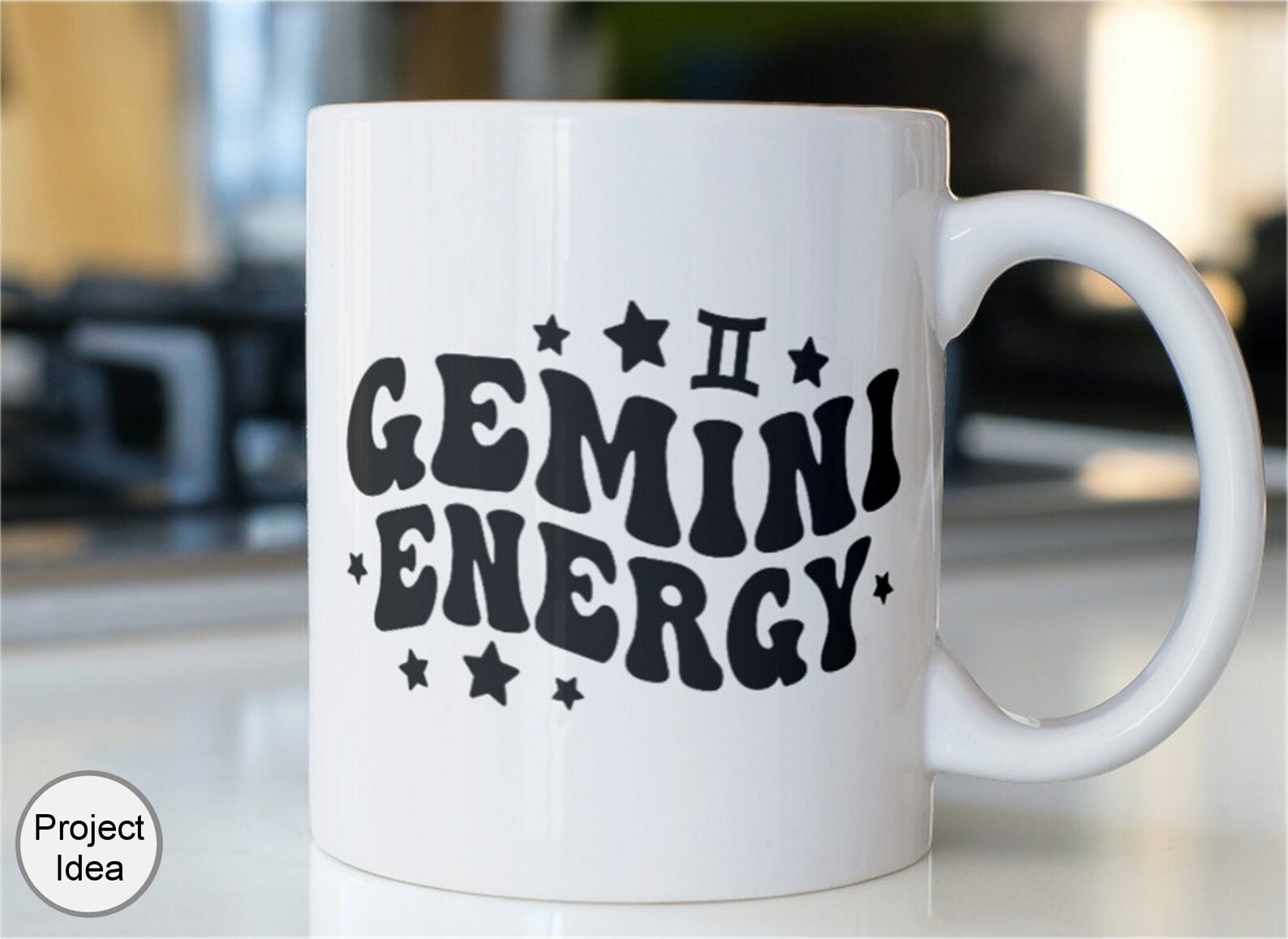 Gemini Energy SVG PNG Zodiac Star Sign Retro Wavy Text SVG | Etsy