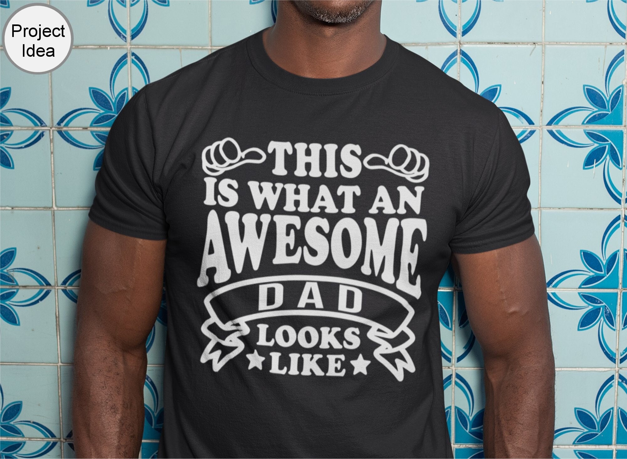 Awesome Dad SVG Funny Dad Quote SVG PNG Father's Day - Etsy