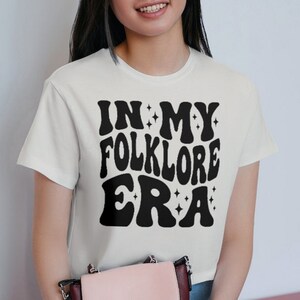 In My Folklore Era SVG PNG, Retro Wavy Text SVG, Indie Music ...