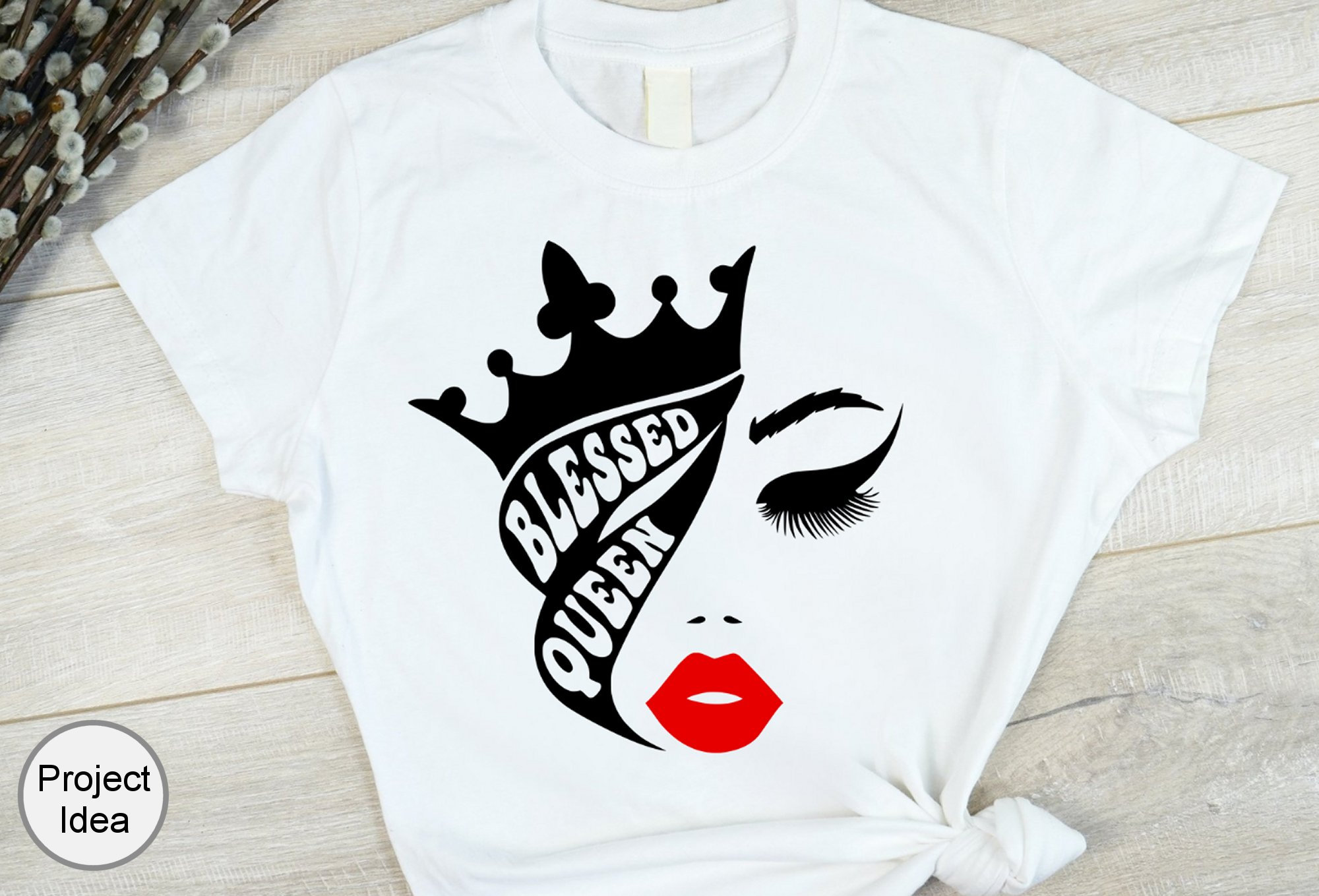 Blessed Queen SVG Strong Woman Gift SVG Inspirational Shirt - Etsy