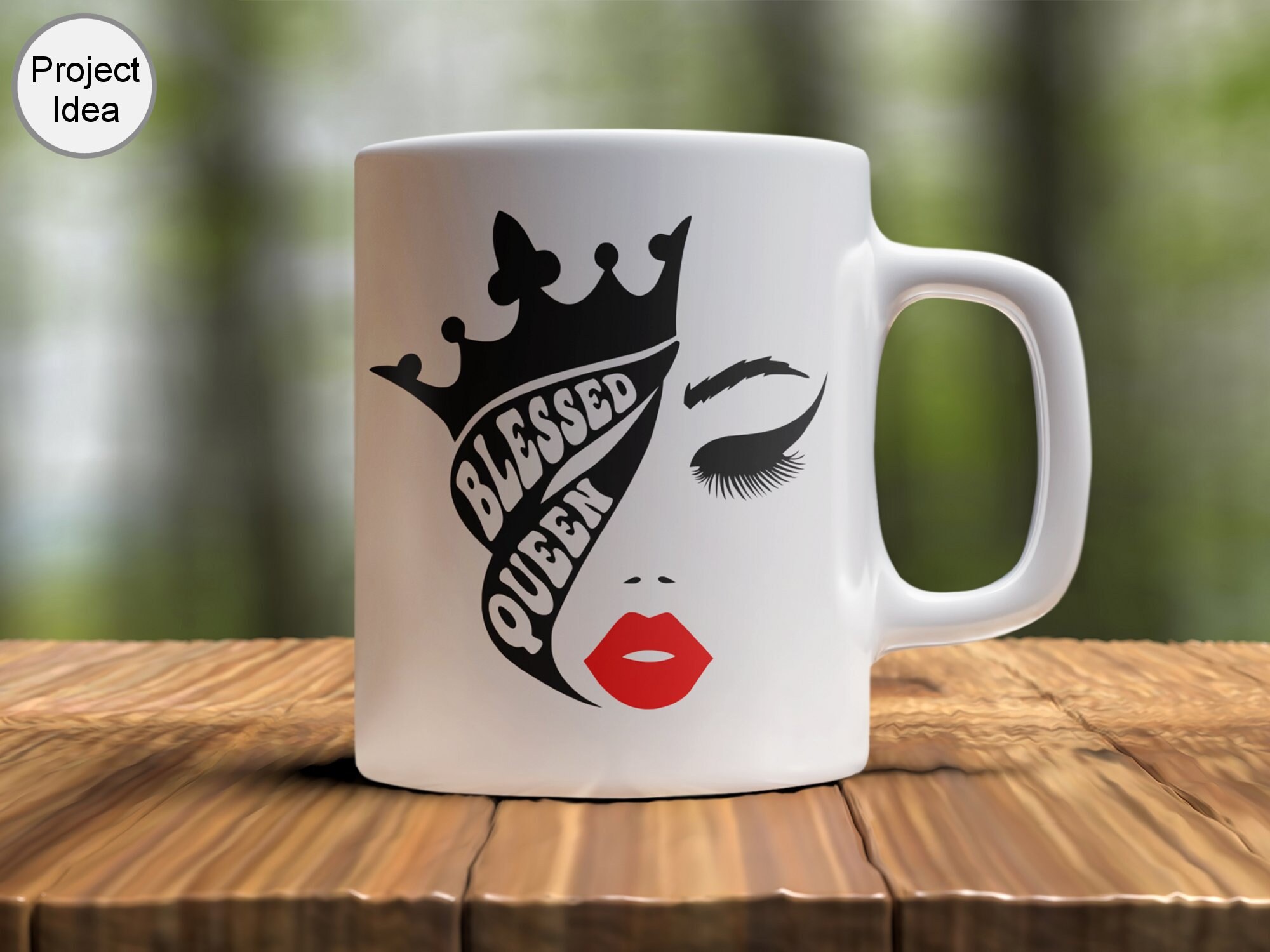 Blessed Queen SVG Strong Woman Gift SVG Inspirational Shirt - Etsy