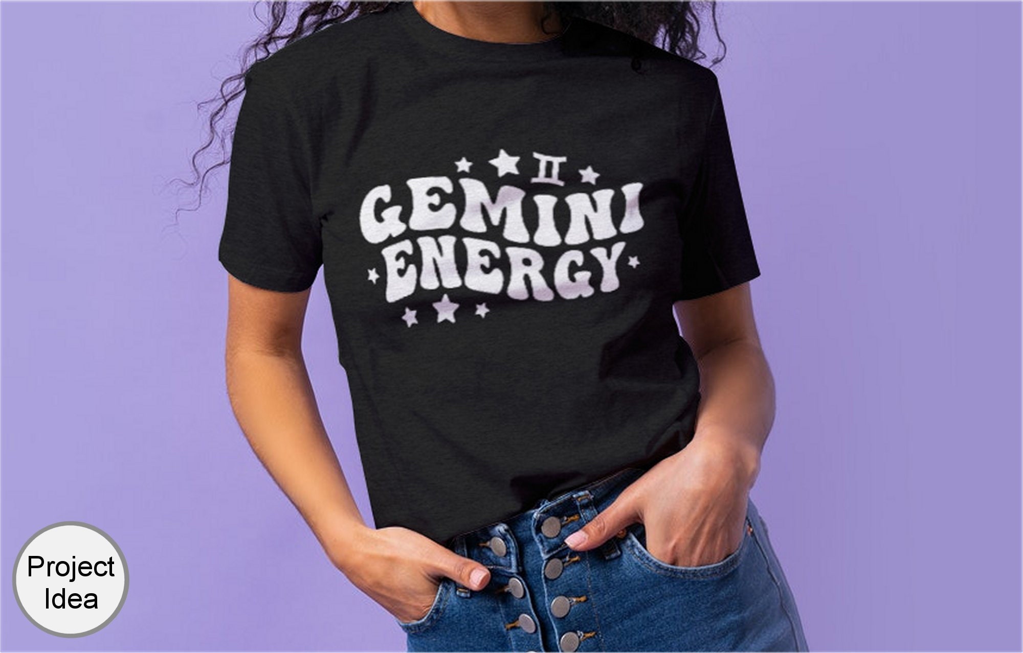 Gemini Energy SVG PNG Zodiac Star Sign Retro Wavy Text SVG | Etsy