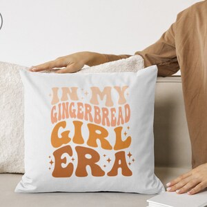 In My Gingerbread Girl Era SVG PNG, Retro Wavy Text, Trendy Aesthetic ...