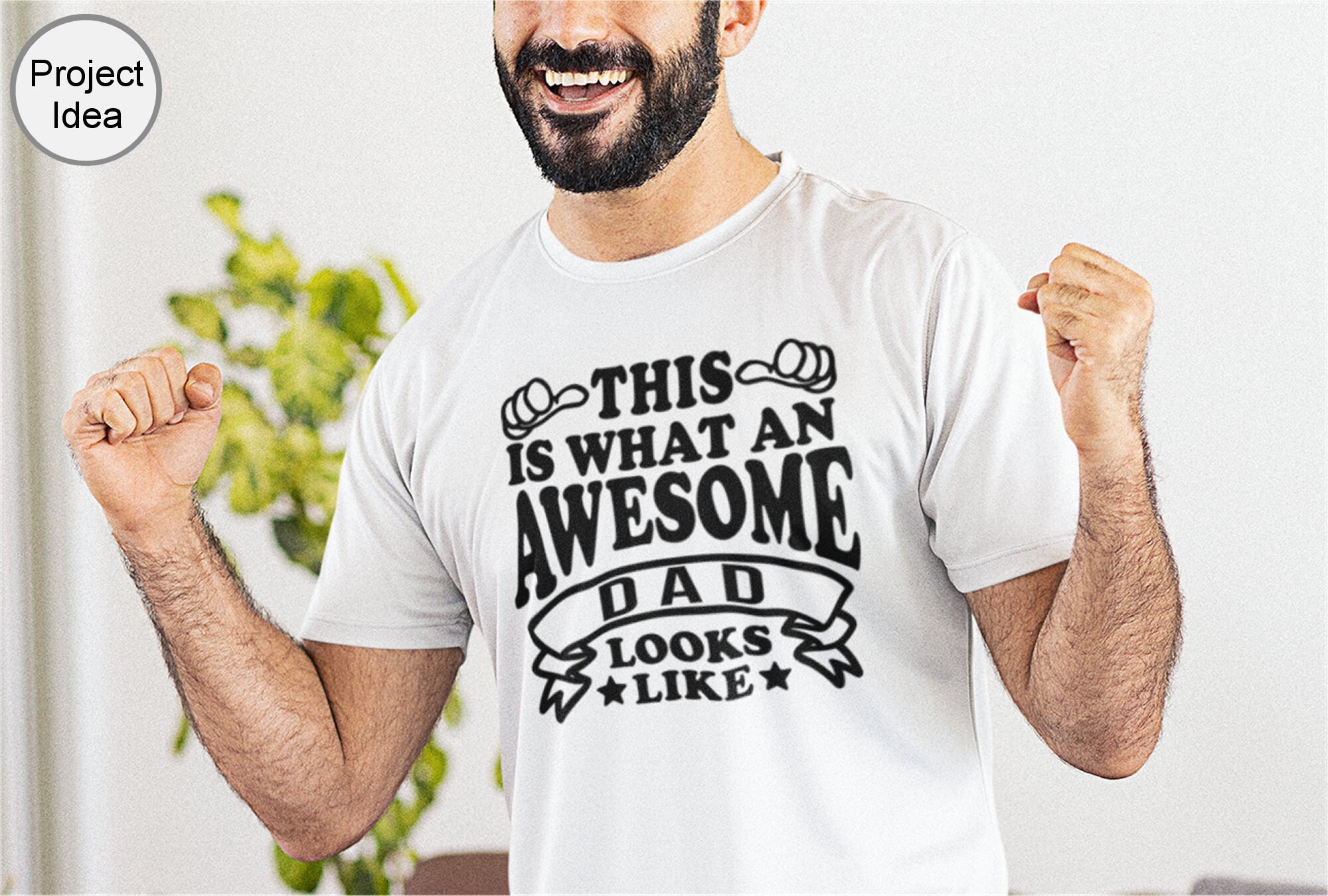 Awesome Dad SVG Funny Dad Quote SVG PNG Father's Day - Etsy