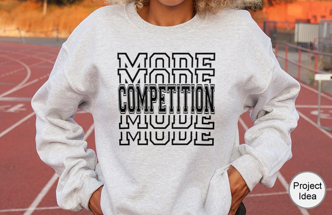 Competition Mode SVG PNG, Cheer Shirt SVG, Cheer Mom, Cheerleader ...