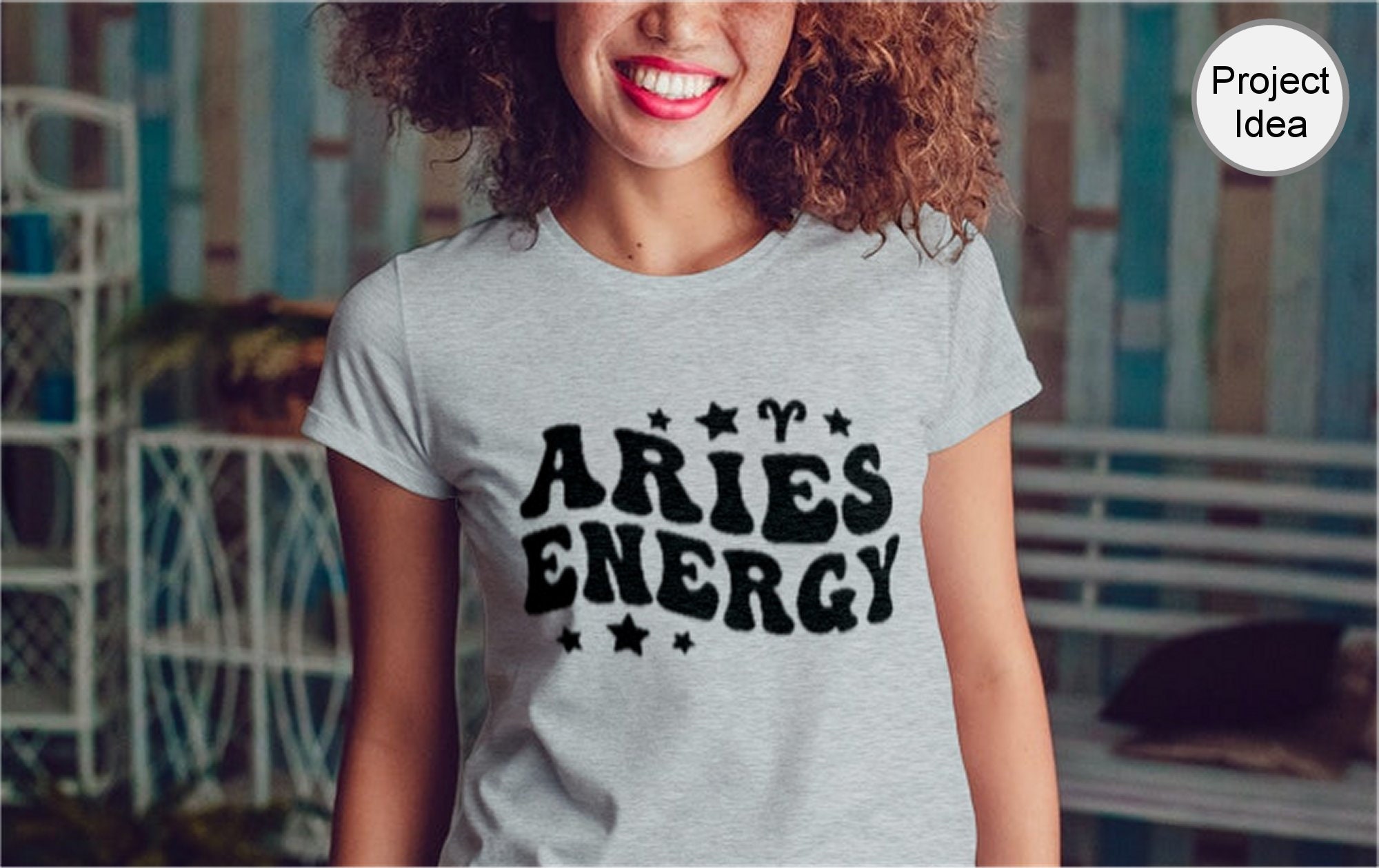 Aries Energy SVG PNG Zodiac Star Sign Retro Wavy Text SVG | Etsy