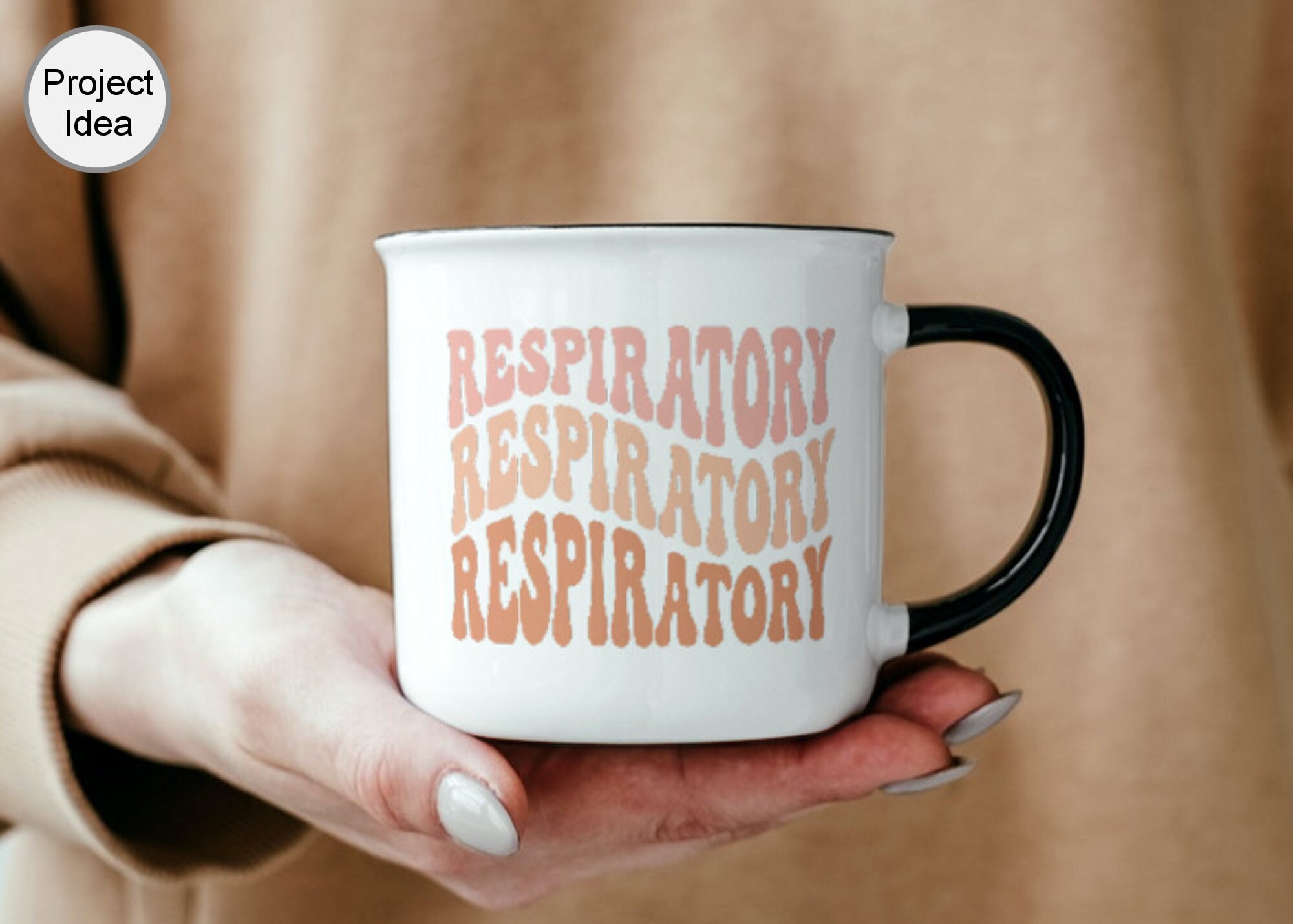 Respiratory SVG Retro Wavy Stacked Text SVG Medical Staff - Etsy