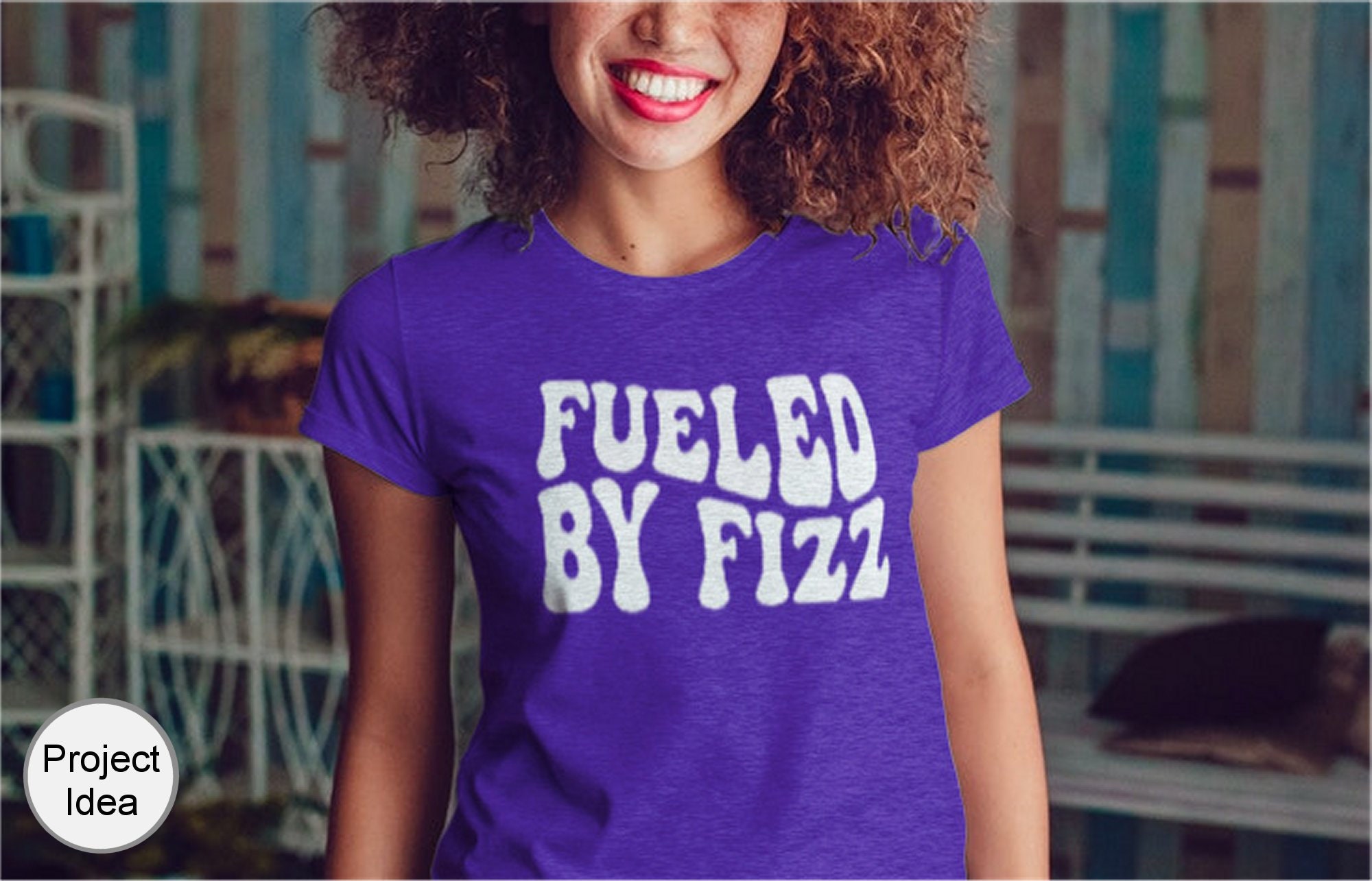 Fueled by Fizz SVG, Wavy Text SVG, Retro Shirt, Funny Sayings, PNG ...