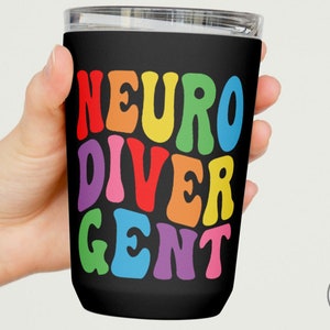 Neurodiversity PNG SVG, Retro Autism SVG, Neurodivergent, Awareness, Groovy Wavy Text ...