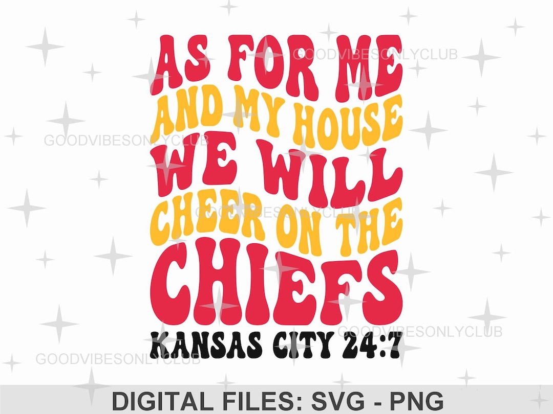 Chiefs Football Fan PNG SVG, Kansas City, Retro Wavy Text, Funny Sports ...